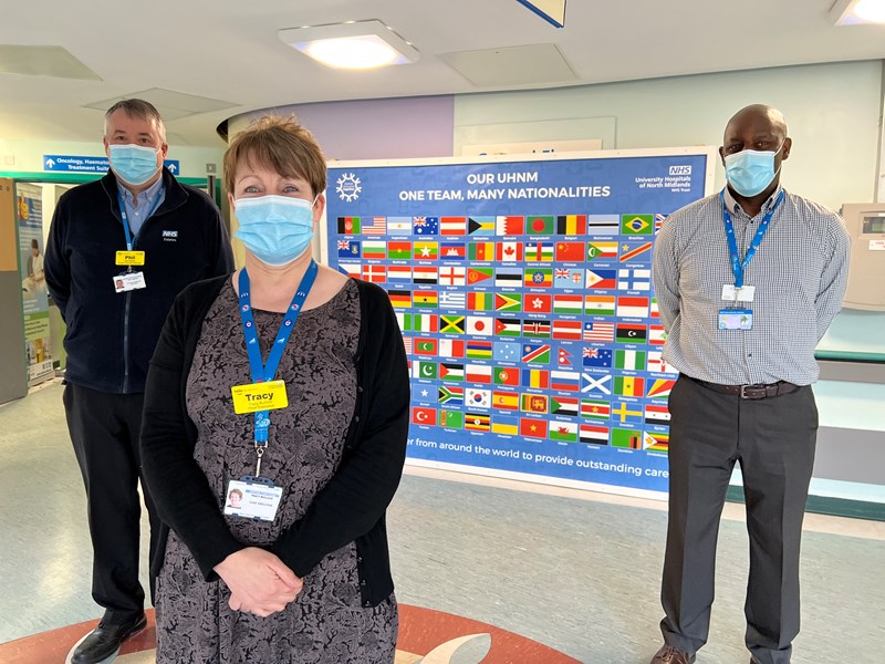 UHNM's diversity celebrated with new banner | University Hospitals of ...