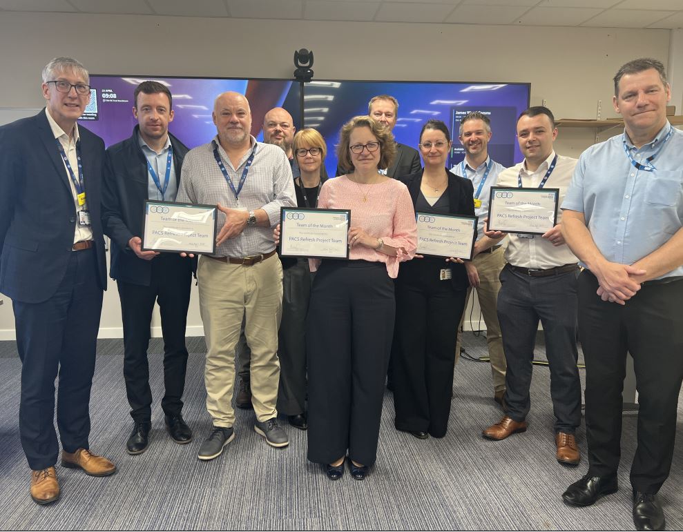 UHNM Team of the Month Award: PACS Refresh Project Team | University ...