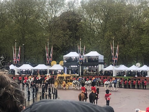 UHNM midwife celebrates Kings Coronation in London | University ...