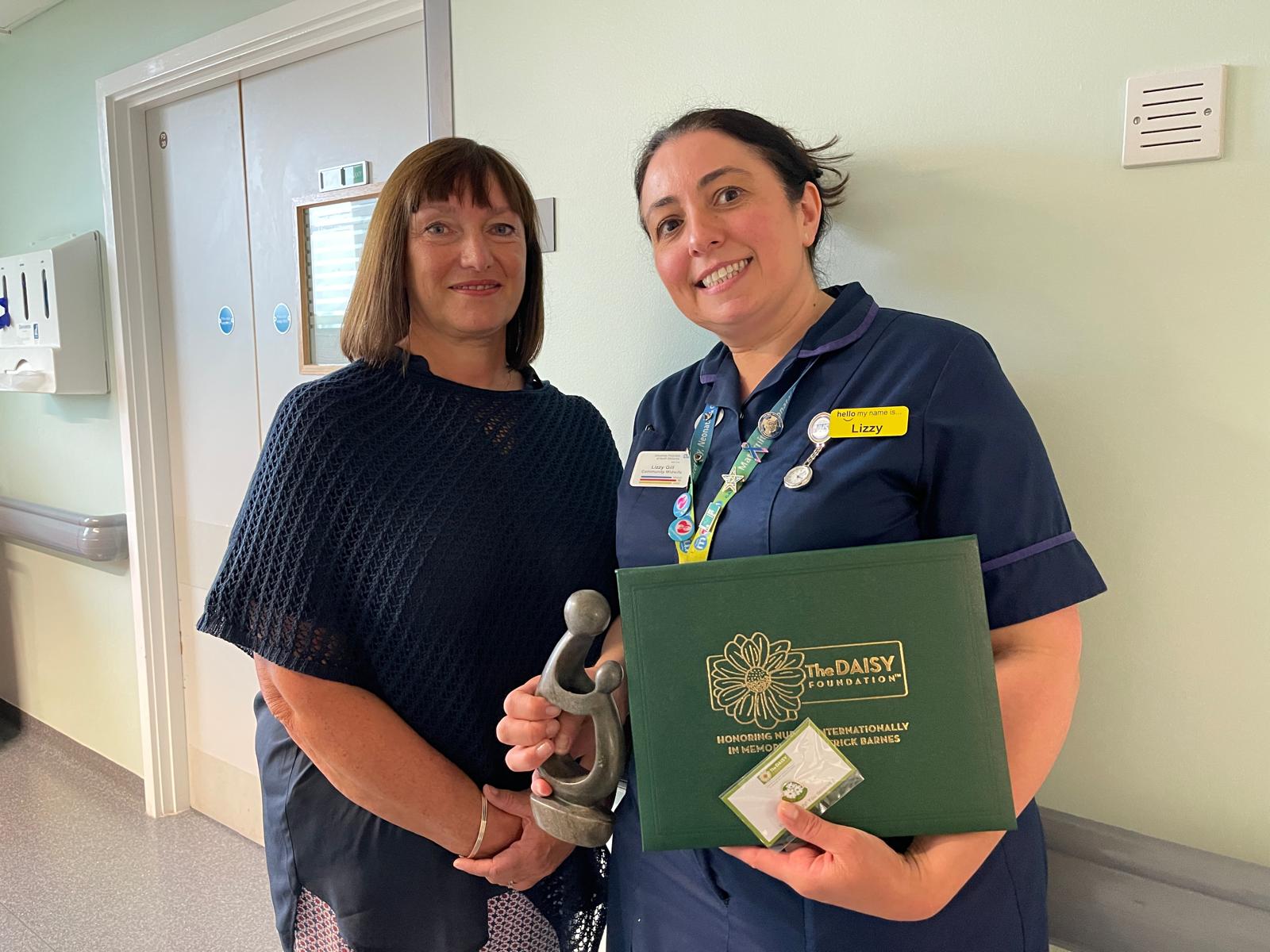 Prestigious Daisy Award presented to first UHNM midwife | University ...