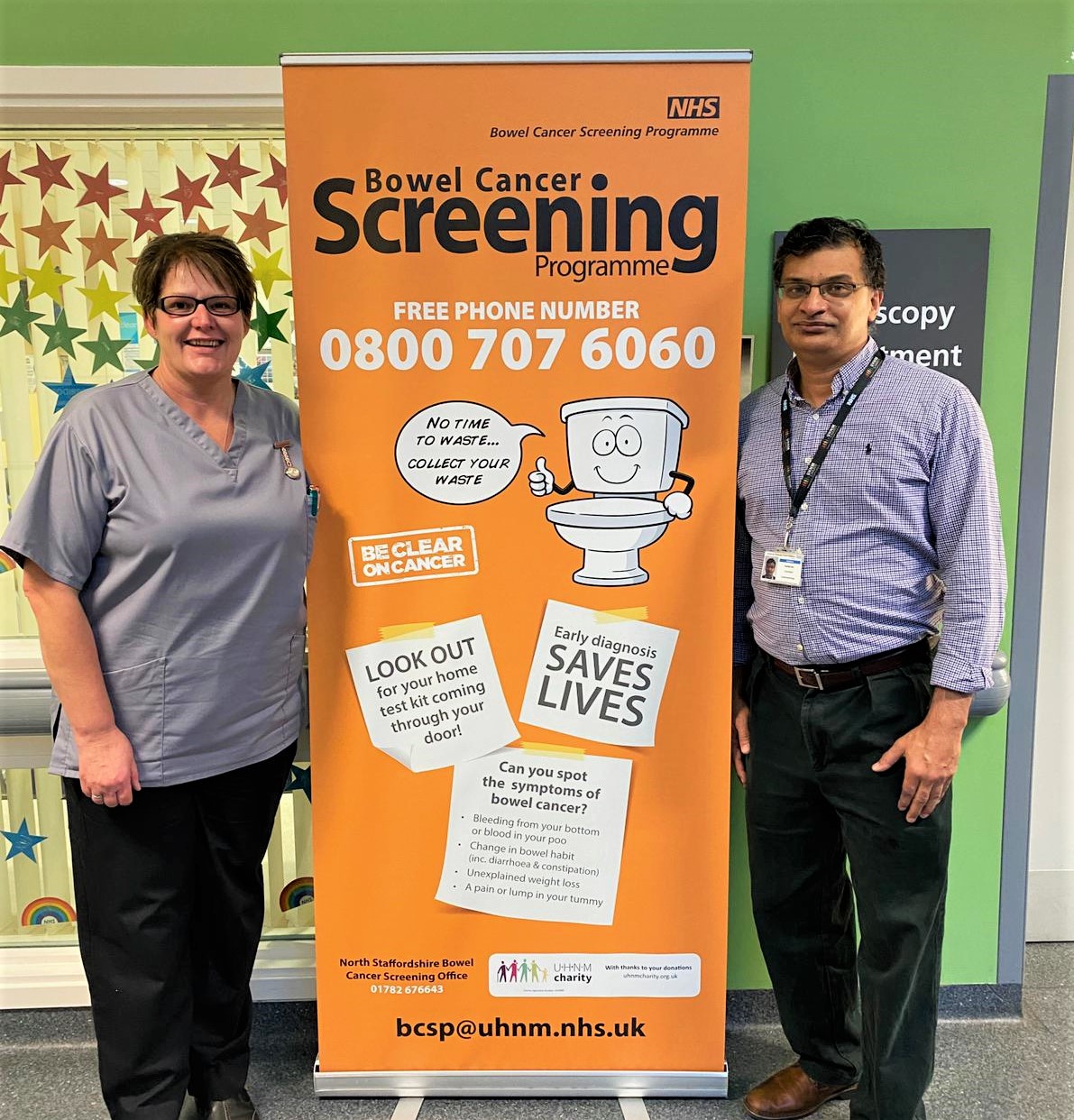 Bowel Cancer Screening Programme | University Hospitals of North Midlands