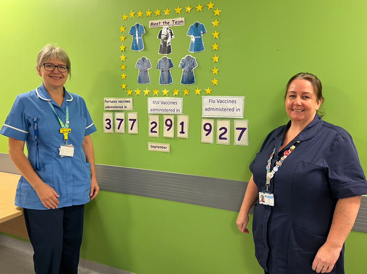 Record-breaking month for maternity vaccination uptake at UHNM ...