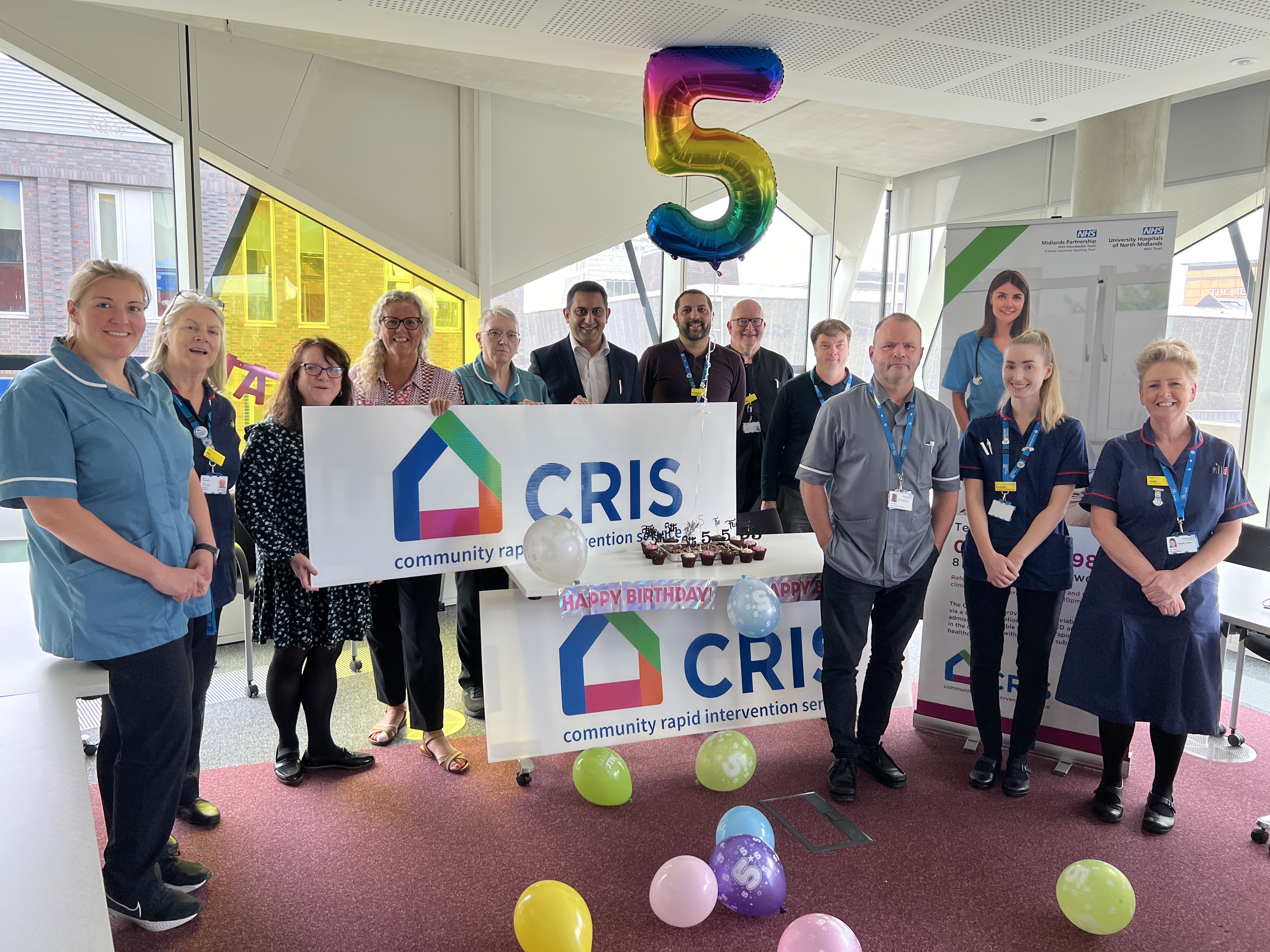 Community Rapid Intervention Service celebrates fifth anniversary ...