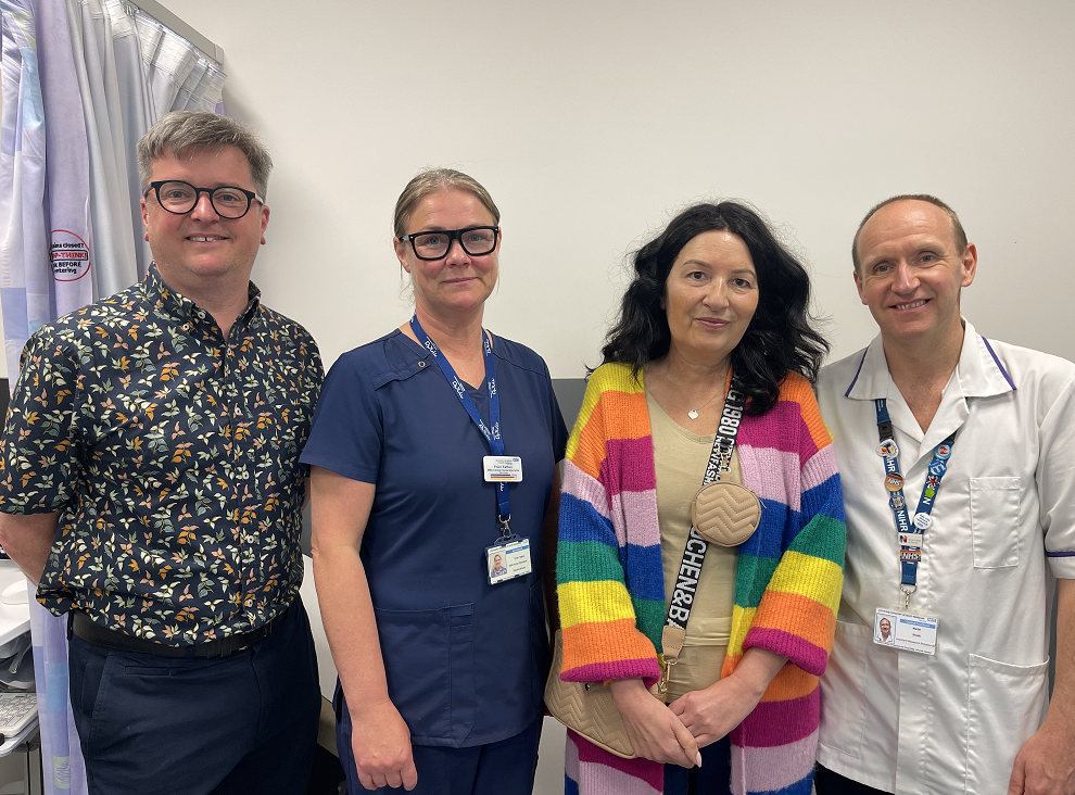 First patient takes part in new MND clinical trial at UHNM thanks to £ ...