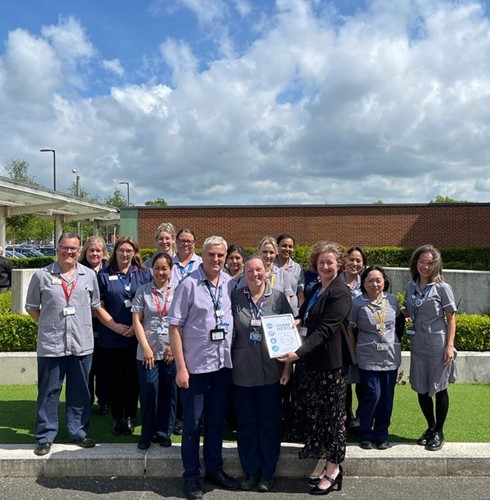 UHNM Lead Research Practitioner receives Hero award | University ...