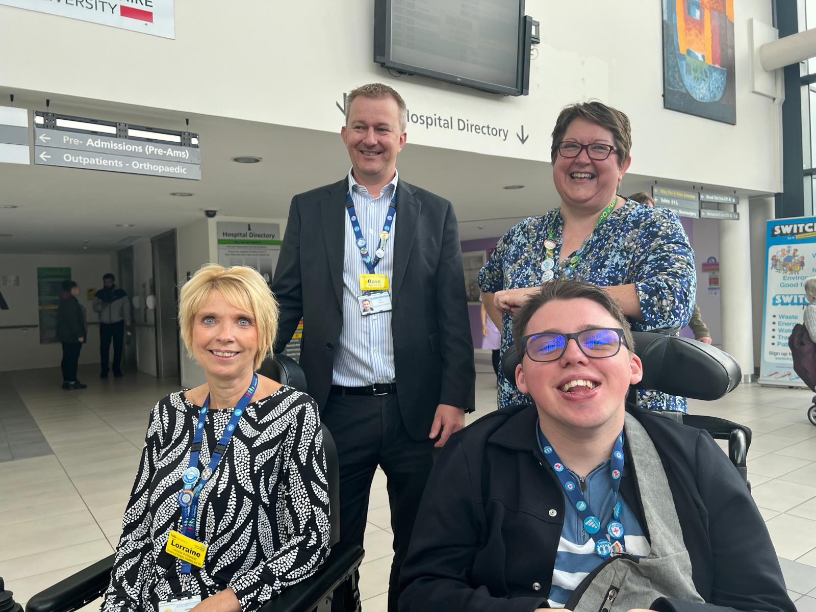 UHNM bosses see hospital from wheelchair users point of view ...