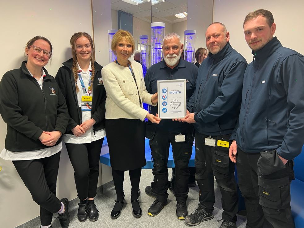 UHNM Team of the Month: Sodexo Royal Stoke Estates Team | University ...