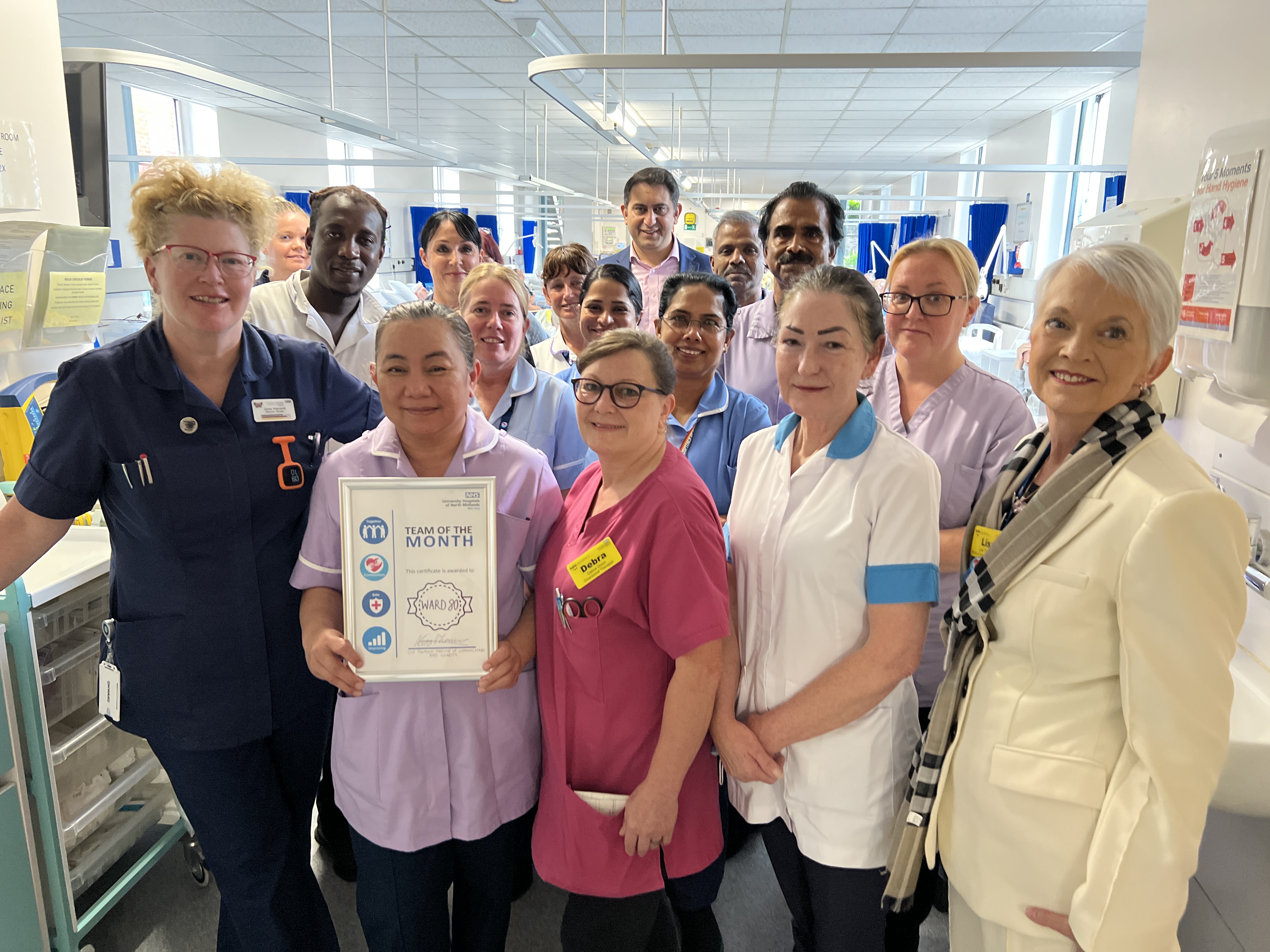 UHNM Team of the Month: Ward 80 (Integrated Discharge Unit ...
